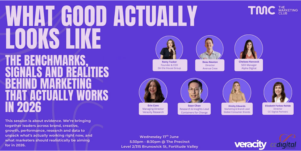 Veracity Research partners with The Marketing Club for Brisbane event ...