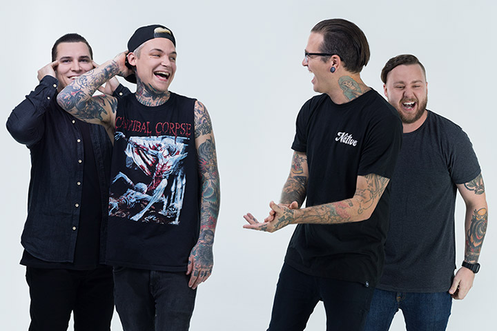 The Amity Affliction Cover Story: The End of Heartache