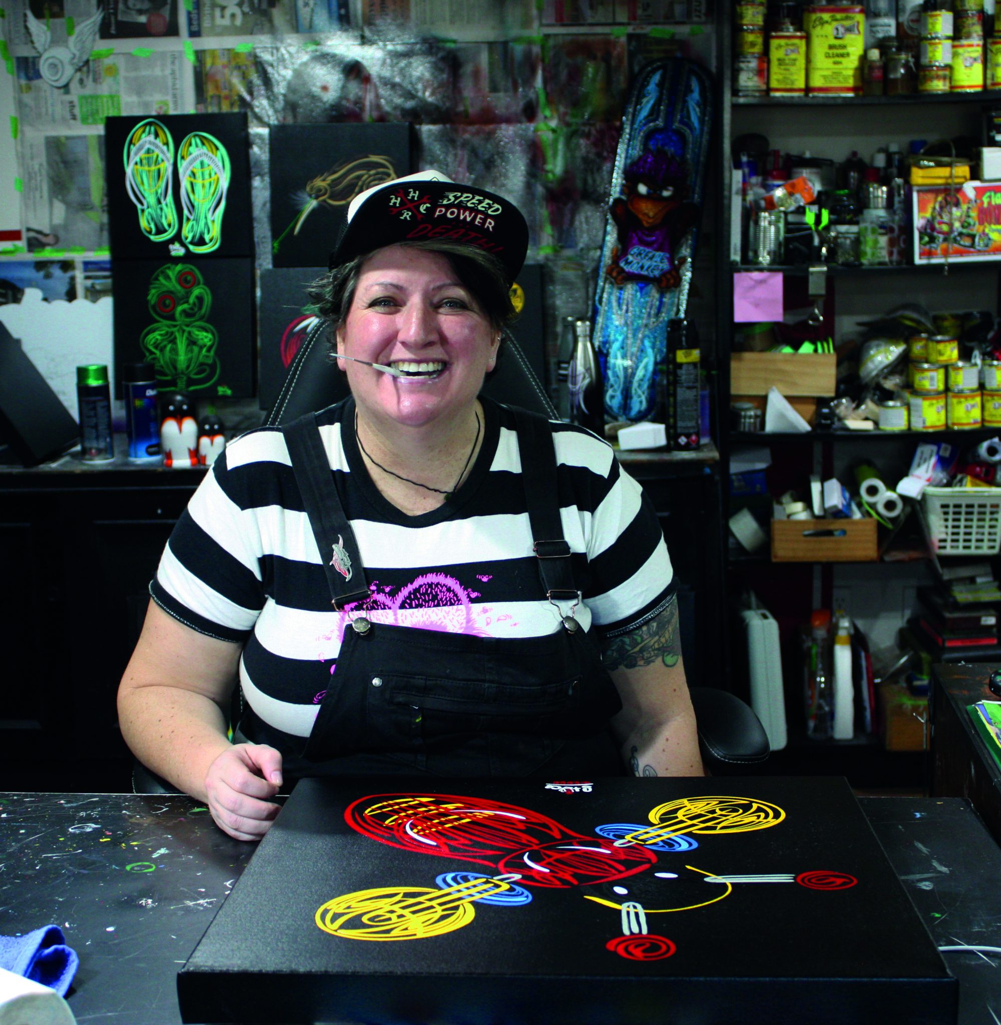 The Weirdo Art of Pinstriper and Illustrator Stace the Ace