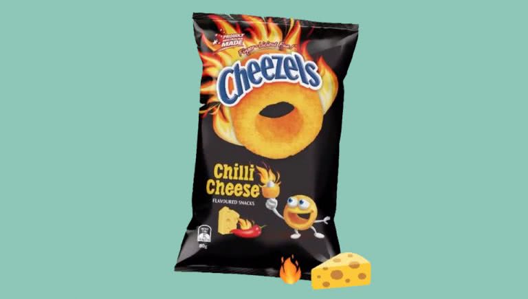 Get your spicy on as there are now chilli cheese flavoured Cheezels