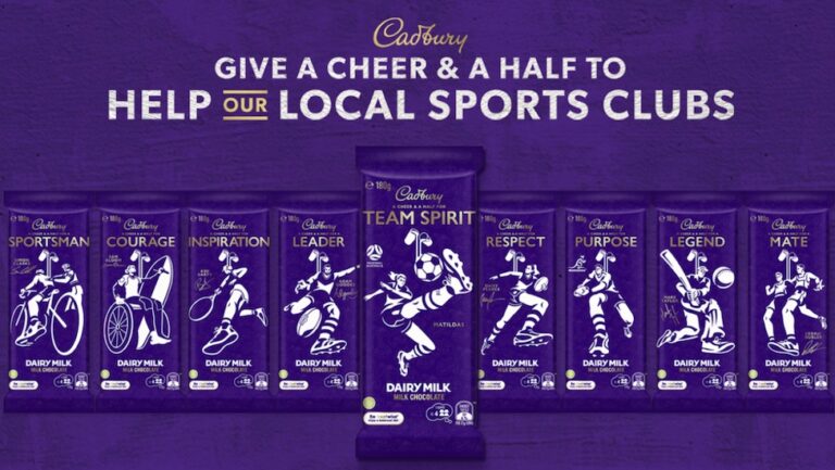 Cadbury launches ten new chocolate blocks to support local sports clubs